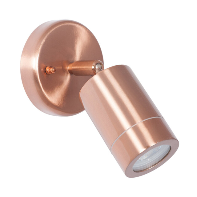 Copper Adjustable Spot Outdoor Wall Light by La Redoute | uFurnish.com