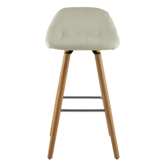 Cody Faux Leather Bar Stool by La Redoute | ufurnish.com