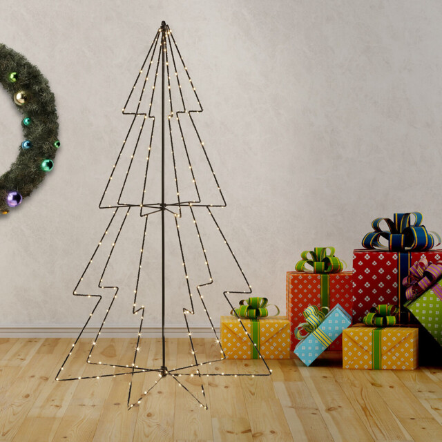 Wire Frame Light Up Christmas Tree by La Redoute | ufurnish.com
