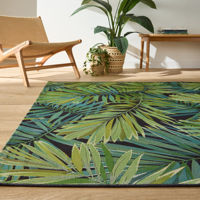 Mokoa Flat Woven Indoor and Outdoor Rug by La Redoute | uFurnish.com