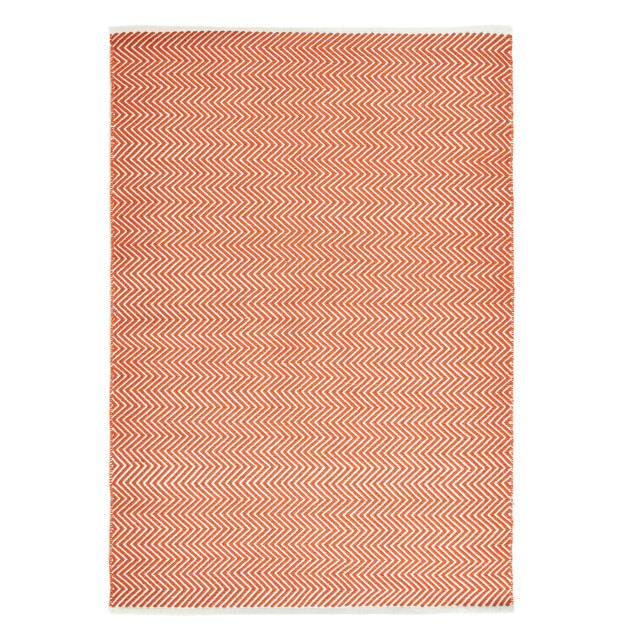 Recycled Woven Zig Zag Pattern Rug by La Redoute | ufurnish.com
