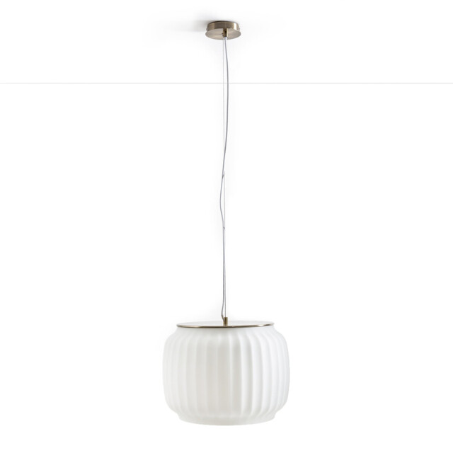 Canelé Large Opaline Ceiling Light by La Redoute | ufurnish.com