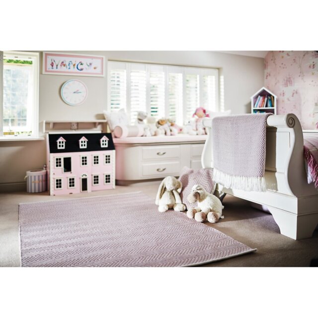 Recycled Woven Zig Zag Pattern Rug by La Redoute | ufurnish.com