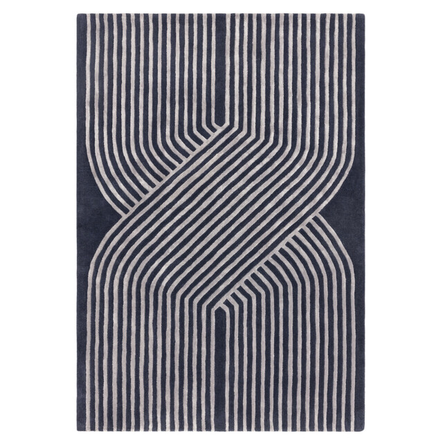 Cross-over Linear Pattern Rug by La Redoute | ufurnish.com
