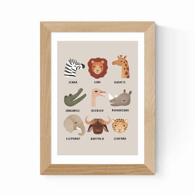 Animal Safari In Stone by Kid of the Village by La Redoute | ufurnish.com