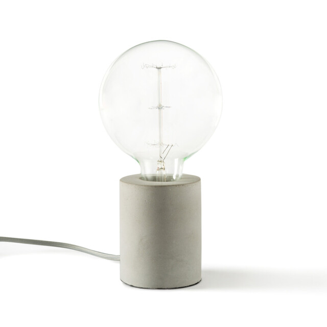 Naya Concrete Effect Table Lamp by La Redoute | ufurnish.com
