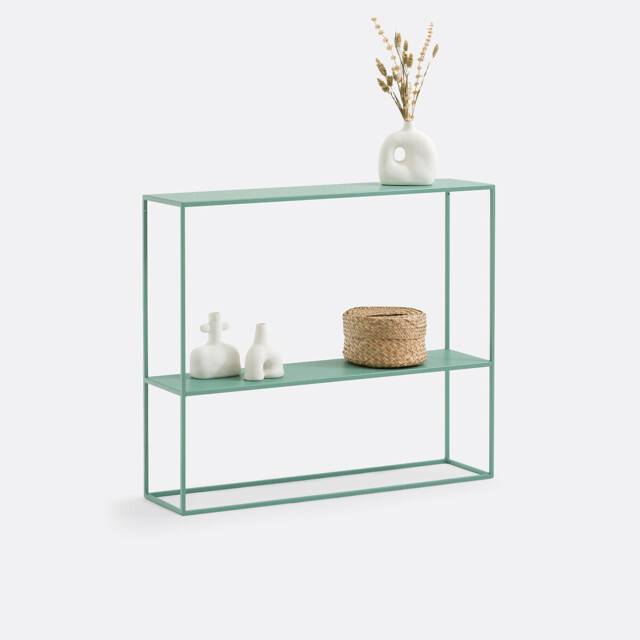 Hiba Double-Level Metal Console Table by La Redoute | ufurnish.com