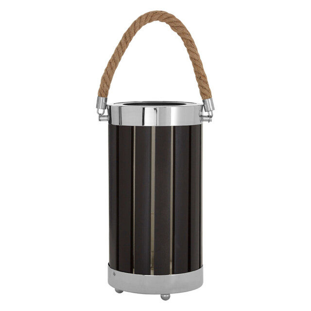 Wooden Lantern Style with Rope Handle Table Lamp by La Redoute ...