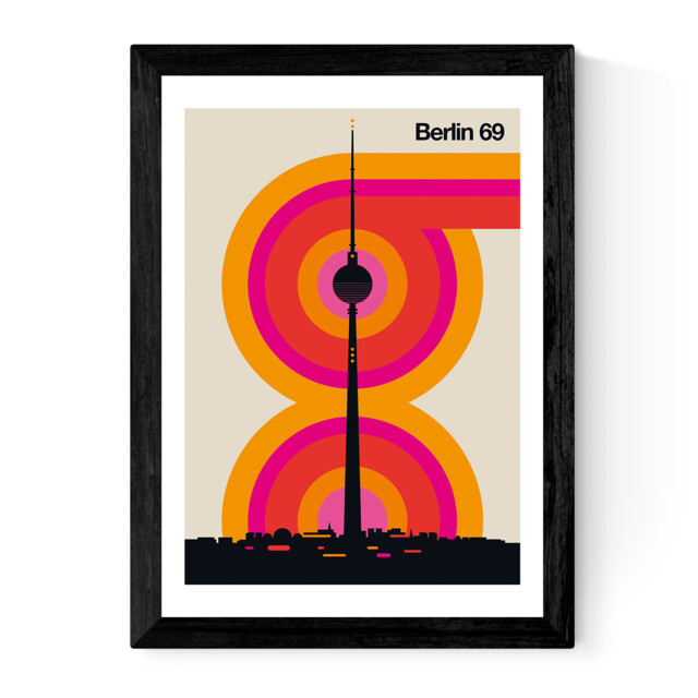 Berlin 69 by Bo Lundberg Print by La Redoute | ufurnish.com