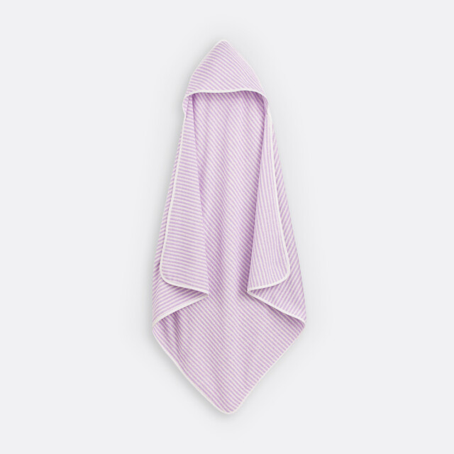 Malo Striped 100% Cotton Towelling Bath Cape by La Redoute | ufurnish.com