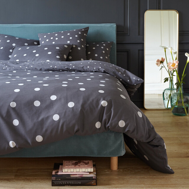 Orianne Spotted 100% Cotton Duvet Cover by La Redoute | ufurnish.com