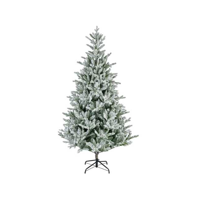 Kaemingk Everlands Snowy Allison Pine Artificial Christmas Tree, 8ft by ...