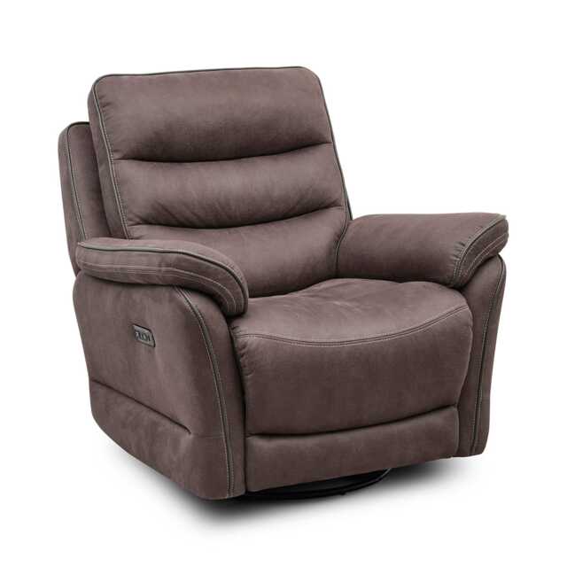 La-z-boy Anderson Leather Power Recliner Chair, Tutti Espresso by ...