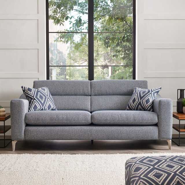 Casa Rene 2 Seater Fabric Sofa by Leekes | ufurnish.com