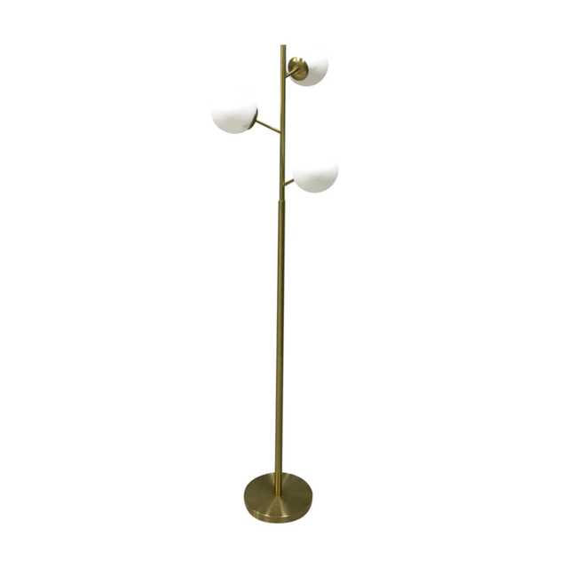 Casa Nasa Floor Lamp, French Gold by Leekes | ufurnish.com