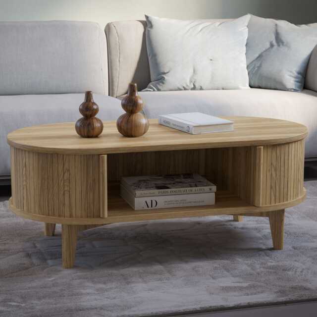 Casa Cali Coffee Table, Natural by Leekes | ufurnish.com