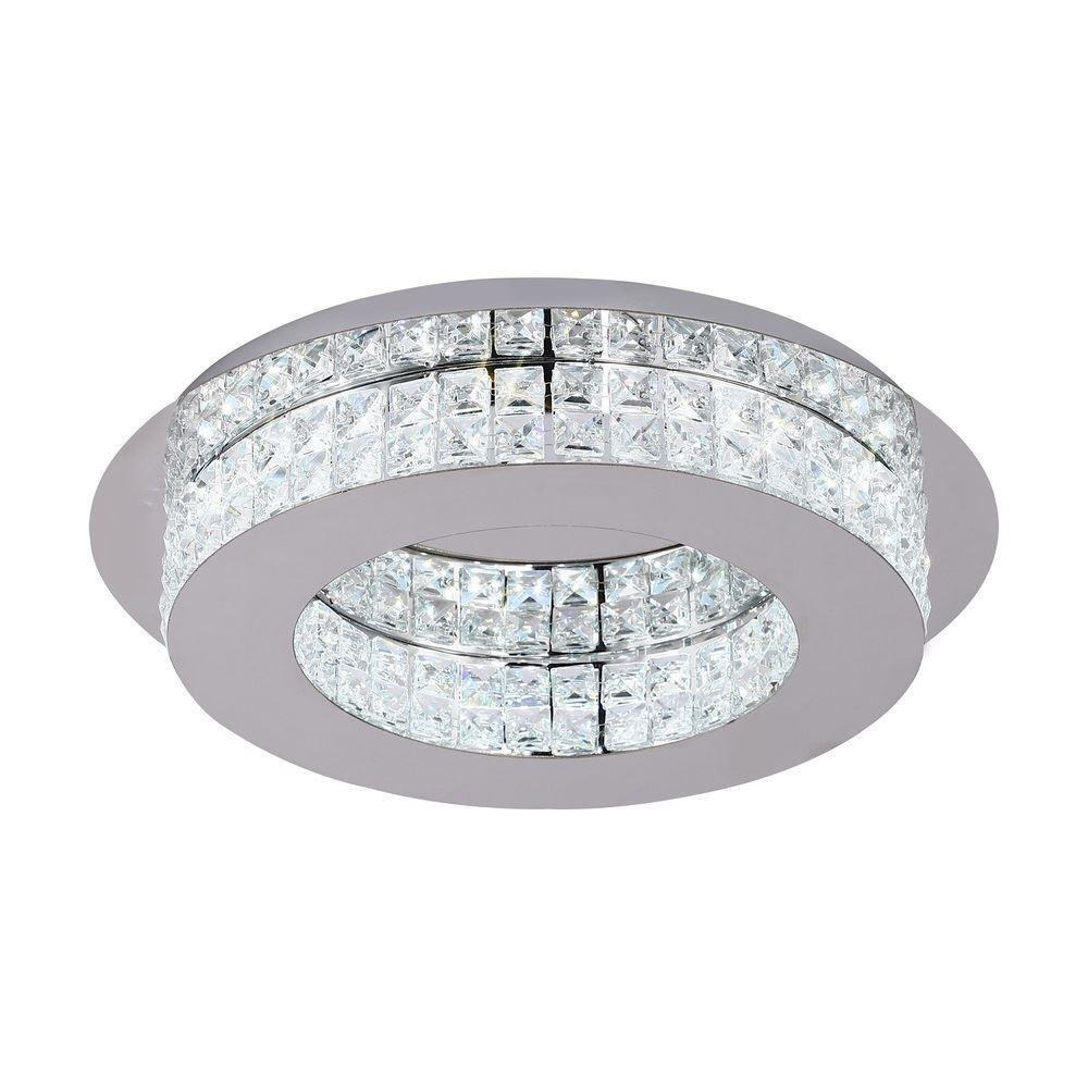 Eternity Flush LED Ceiling Light In Polished Chrome by Lights 4 Living ...
