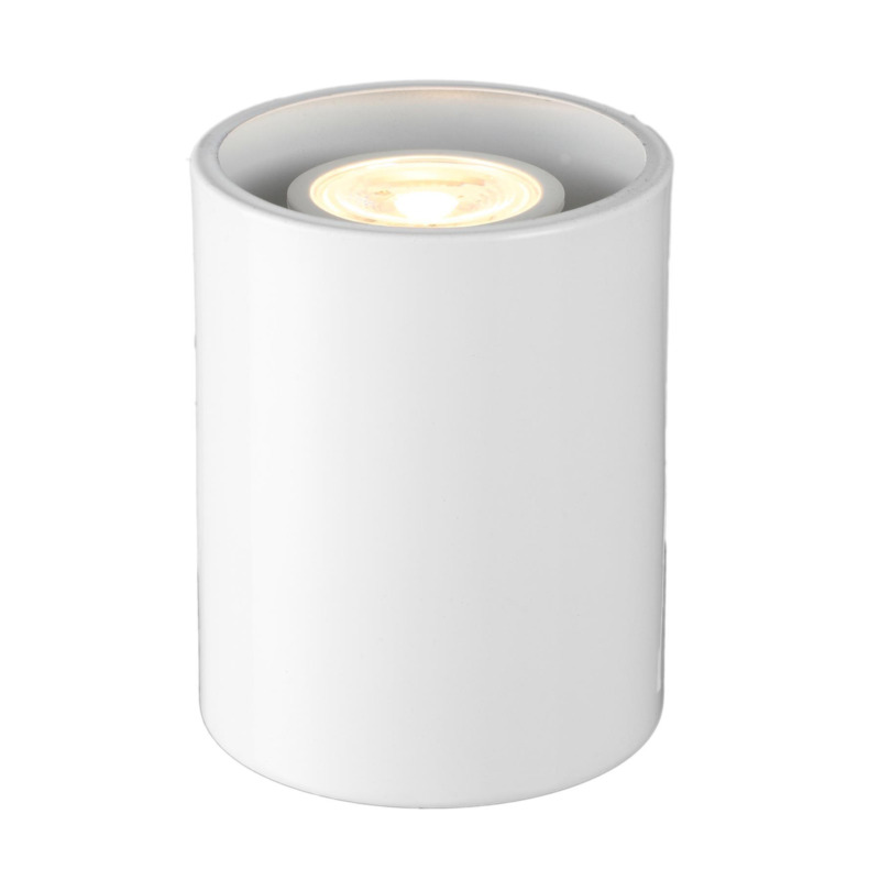 Small Modern White LED Floor / Table Lamp Uplighter - No Bulb by Lights ...