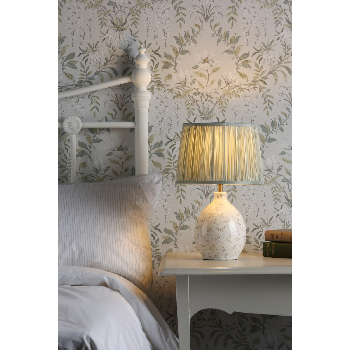 Laura Ashley LA3756147-Q Breeden Table Lamp Base Only In Cream Finish ...