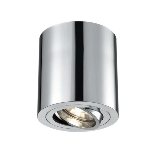 Franklite CF5773 Directional Flush Ceiling Light In Polished Chrome ...