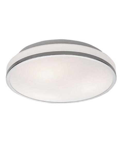 Franklite CF5783 Flush Ceiling Light With Chrome Edging, Backlight And ...