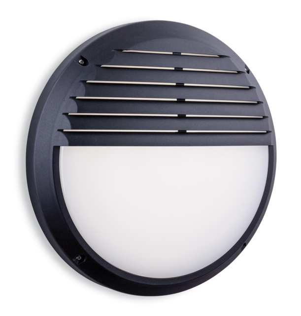 Firstlight 2834BK Luca LED Outdoor Resin Wall Light In Black IP65 by ...