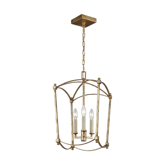Quintiesse QN-THAYER-3P-ADB Thayer 3 Light Ceiling Pendant Light In ...