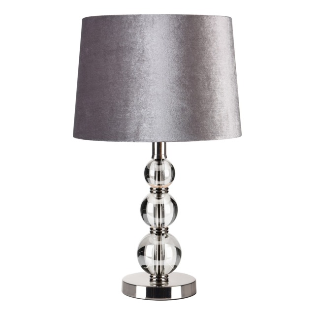 Laura Ashley Selby Grande Glass Ball Small Table Lamp Base In Polished ...