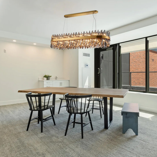 Hampton 36 Light Oblong Ceiling Pendant Light In Brass Finish With ...