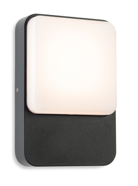 Firstlight 3854GP Hero LED Outdoor Wall Light In Graphite With White ...