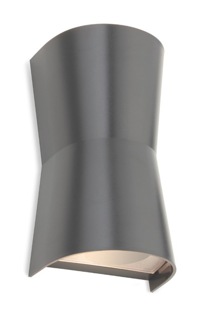 Firstlight 3836GP Duke Resin Up And Down Outdoor Wall Light In Graphite ...