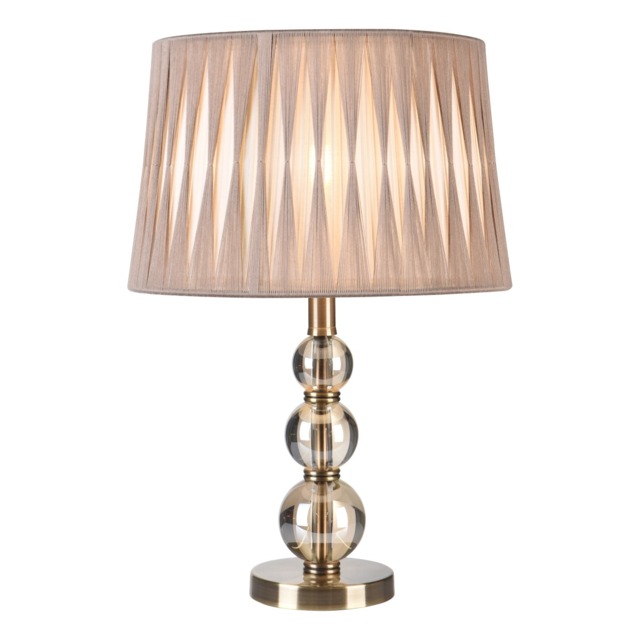 Laura Ashley Selby Grande Glass Ball Small Table Lamp Base In Antique ...