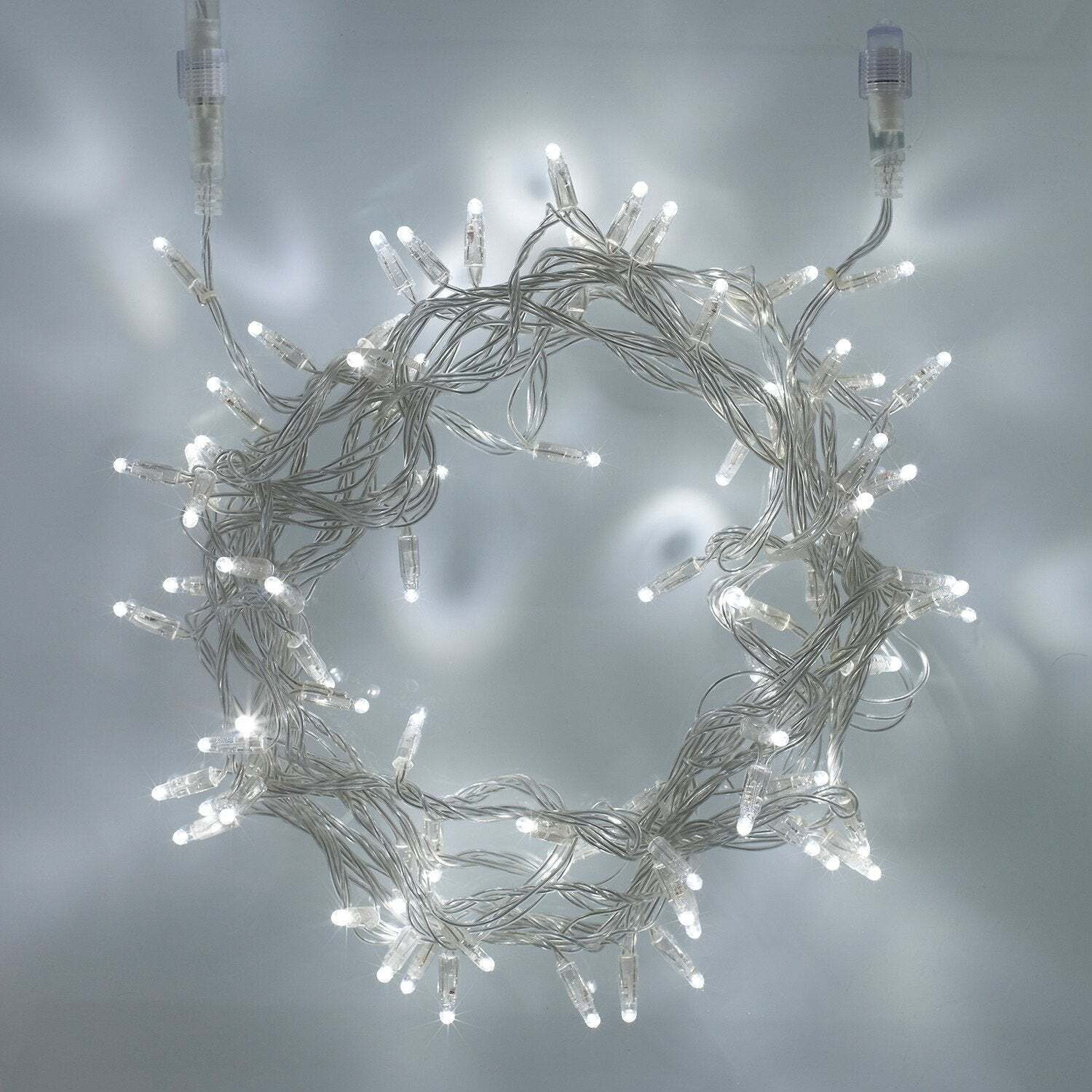 Core Connect 50m 500 White Connectable Fairy Lights Clear Cable by ...