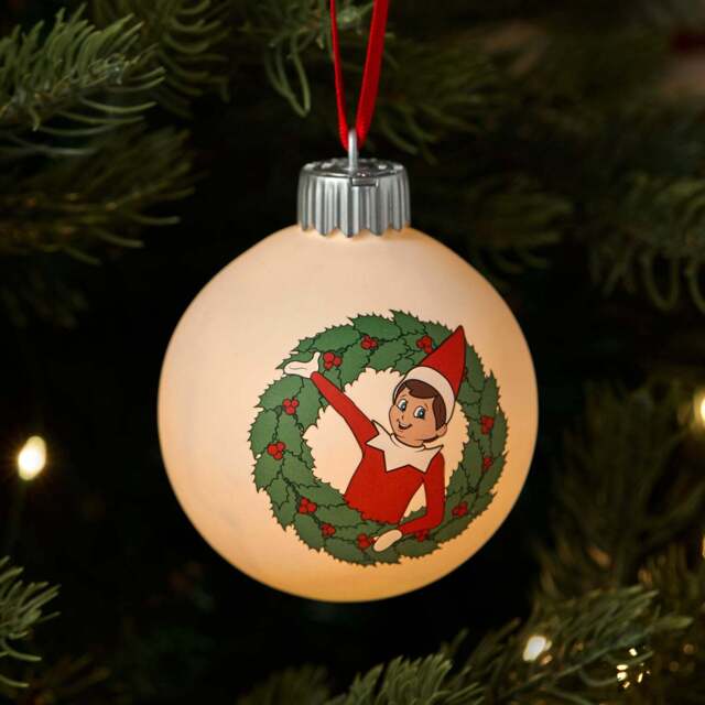 The Elf on the Shelf® LED Christmas Bauble by Lights4fun | ufurnish.com