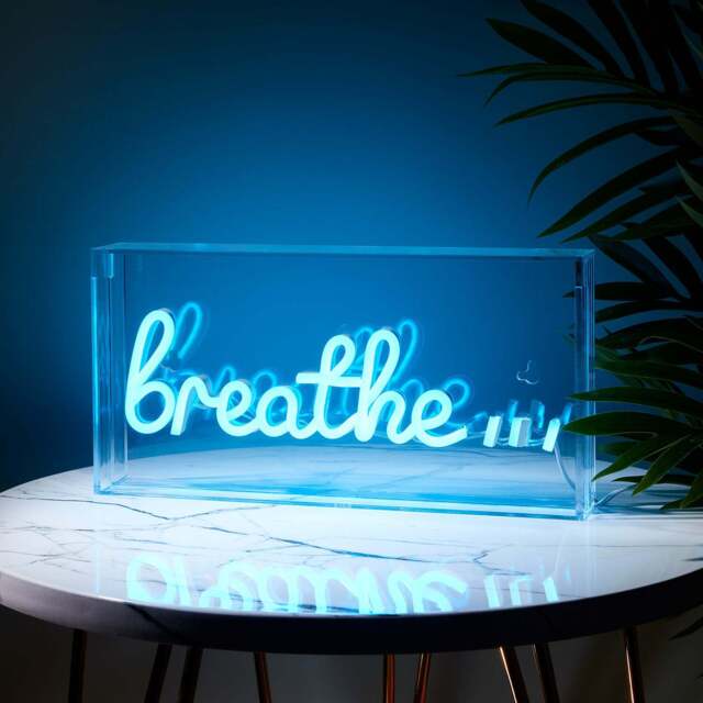 Breathe Neon Wall Light by Lights4fun | ufurnish.com