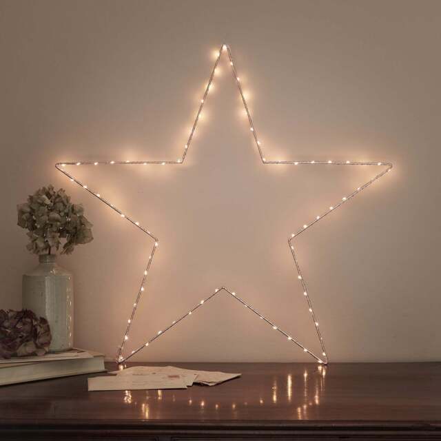 60cm Rose Gold Osby Star Window Light by Lights4fun | ufurnish.com