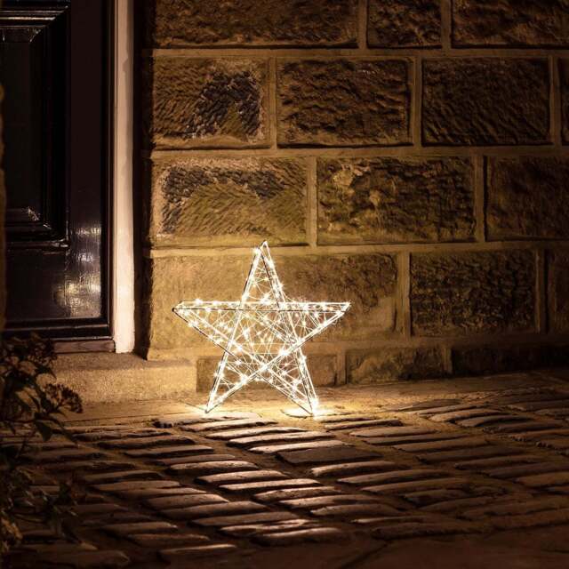 Small Indoor & Outdoor LED Star Light by Lights4fun | uFurnish.com