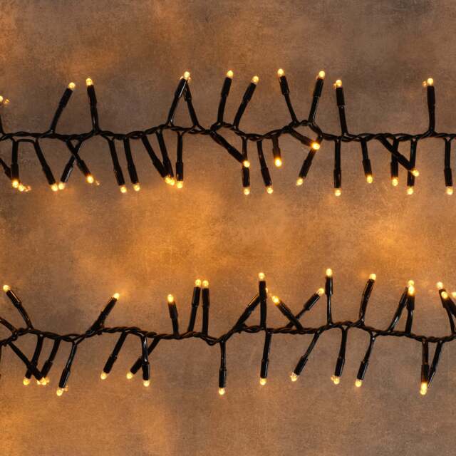 Plus Connect 5m 250 Traditional Warm White Connectable Cluster Lights ...