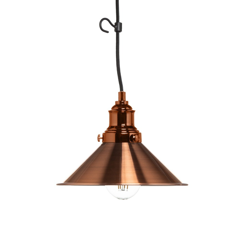 Senna Plug In Cable Ceiling Pendant Light Kit - Copper by litecraft ...