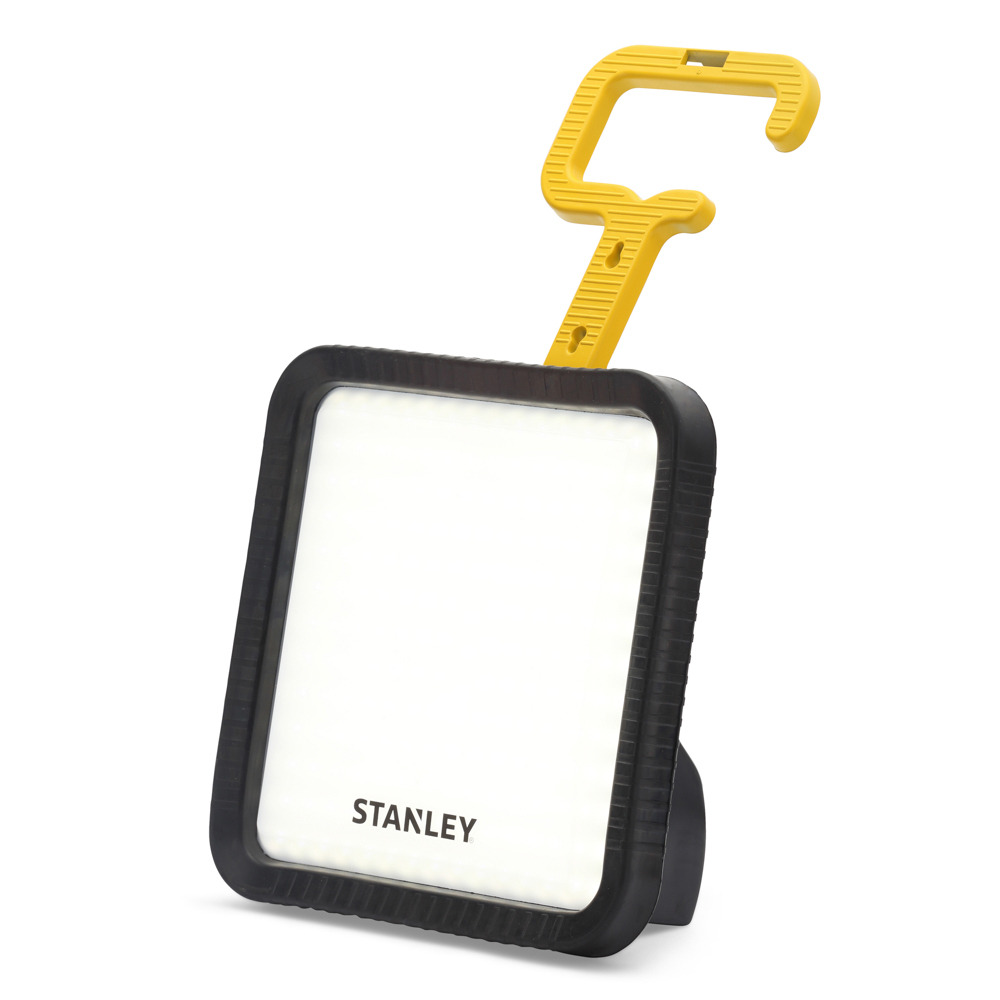 Stanley 35 Watt LED Portable Outdoor Area Panel Work Light - Yellow and ...