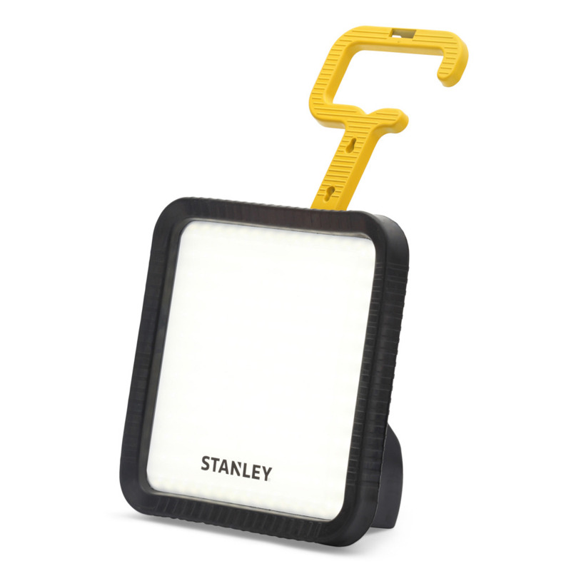 Stanley 35 Watt LED Portable Outdoor Area Panel Work Light - Yellow and ...