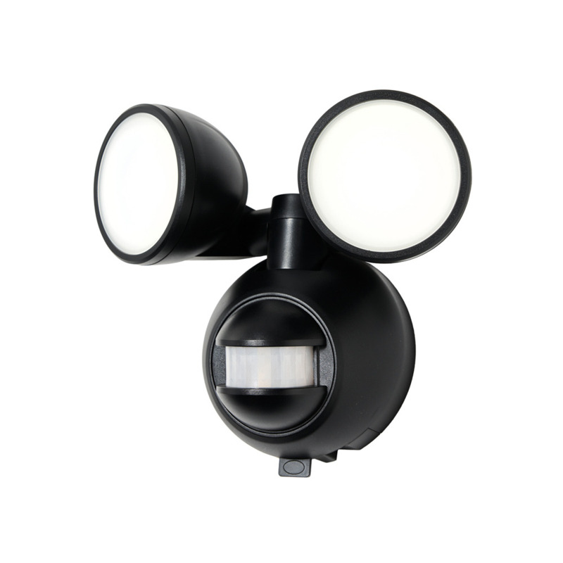 2 Light Battery Operated LED Outdoor Flood Light with PIR Sensor ...