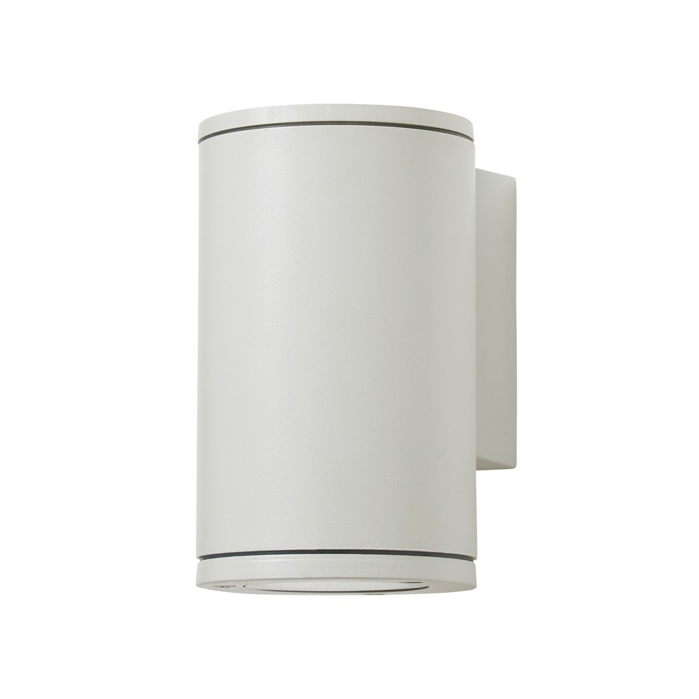Argo Up or Down IP54 Outdoor Wall Light - White by litecraft | ufurnish.com