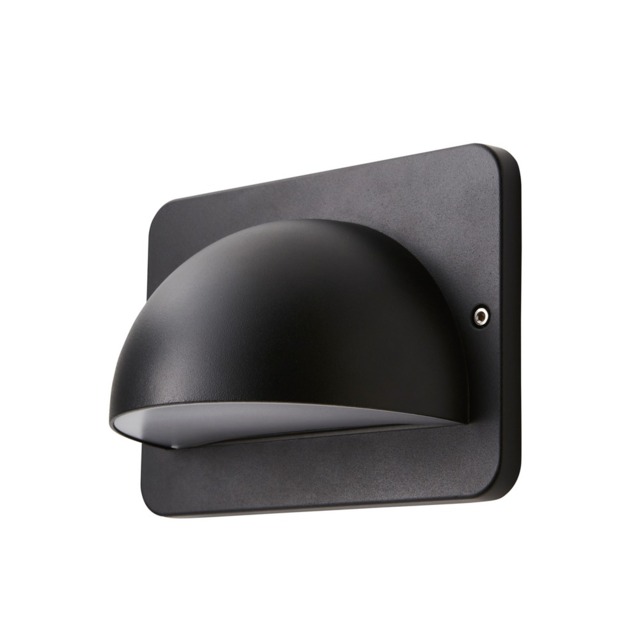 Jacinta 10 Watt LED Outdoor Wall Light - Black by litecraft | ufurnish.com