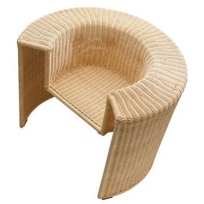 Charlotte Armchair - Rattan / Hand made by Horm Beige by Made in Design ...