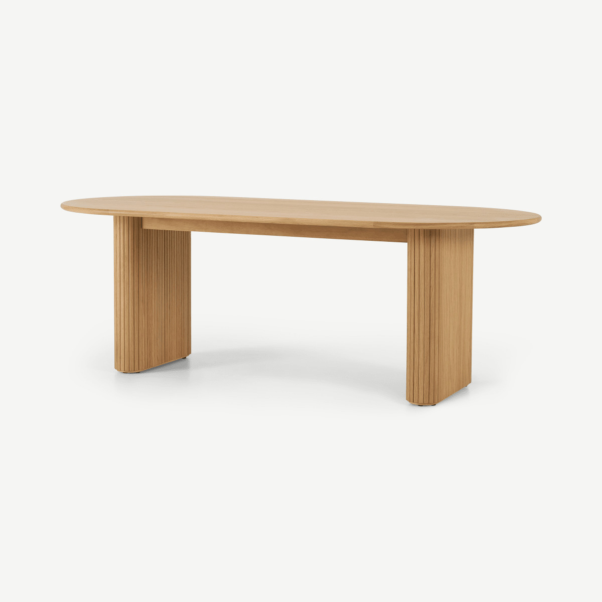 Tambo 8 Seat Dining Table, Oak by Made.com | ufurnish.com