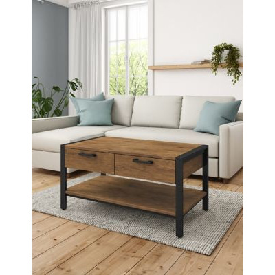 M&S Brookland Storage Coffee Table - Black Mix, Black Mix by Marks ...