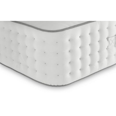Natural Wool 2000 Pocket Spring Medium Mattress - 4FT6 - White, White ...