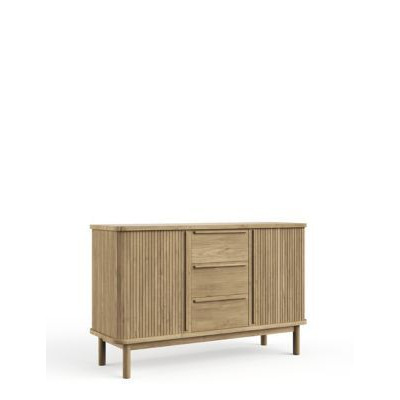 M&S Cali Large Sideboard - Oak, Oak by Marks & Spencer | ufurnish.com