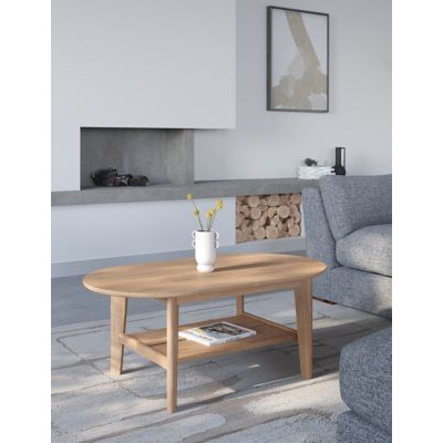 M&S Nord Coffee Table - Oak, Oak by Marks & Spencer | uFurnish.com